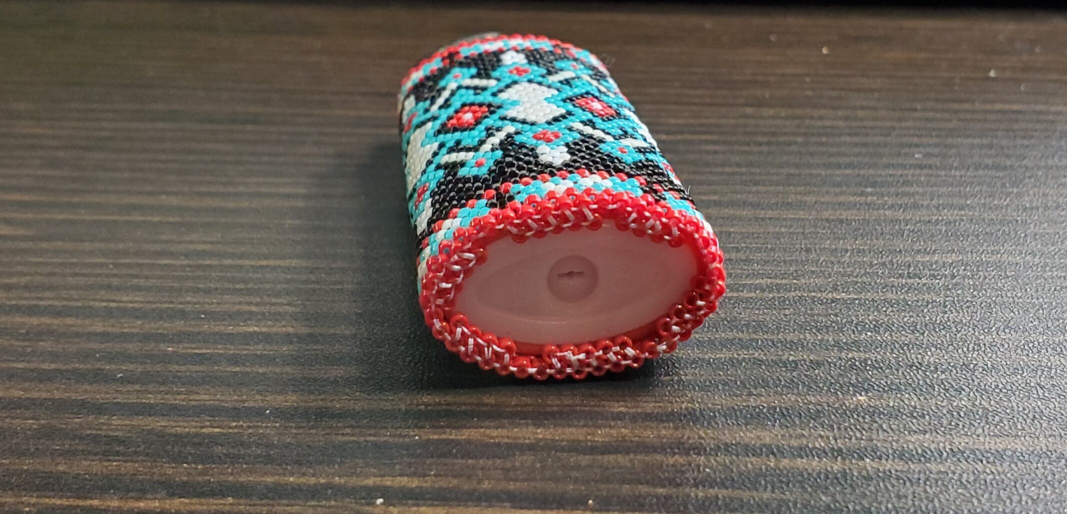 Hand Beaded Noble Lighter Case, Fits Full-size Bic Lighter - Etsy