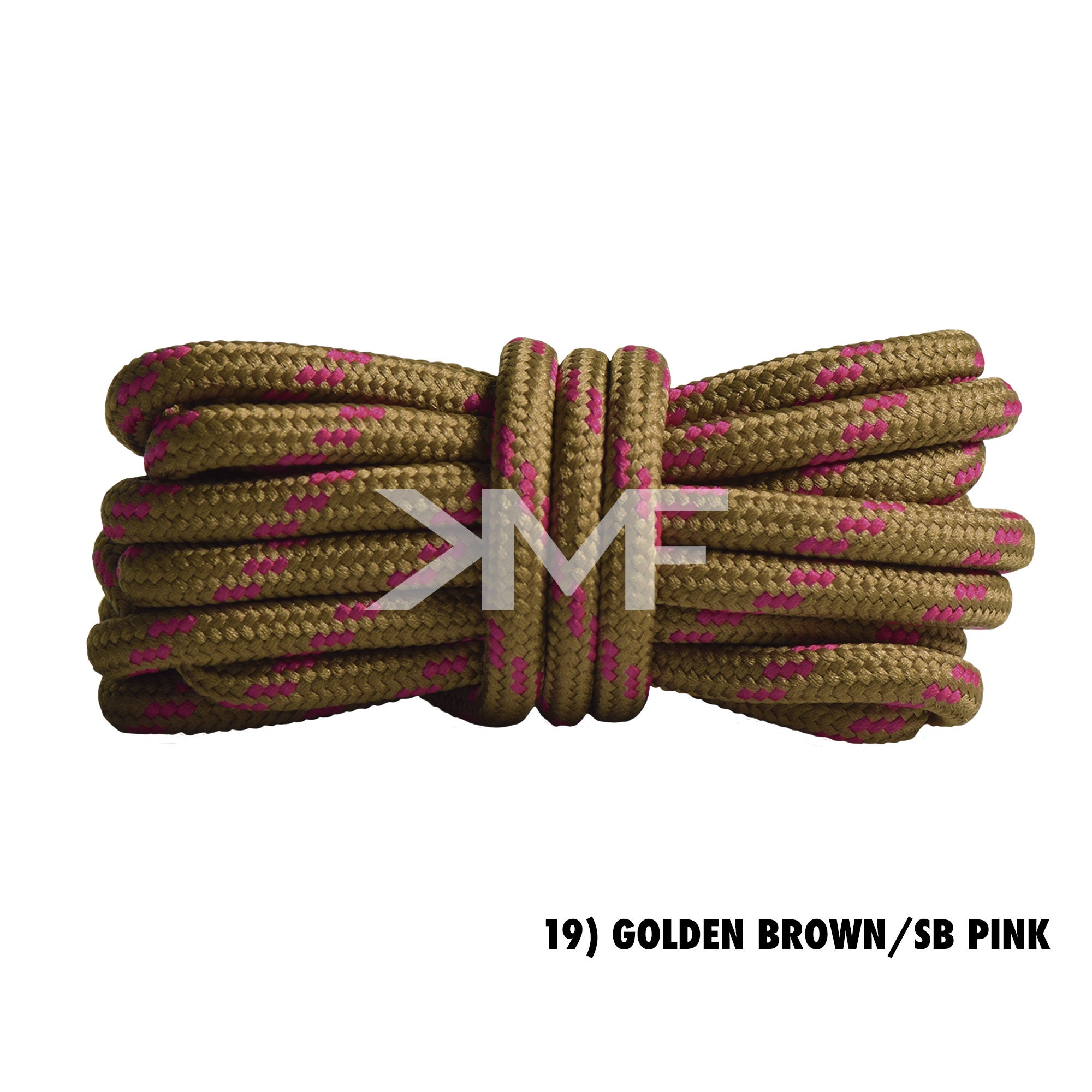 Rope Dual Pattern Premium Boot Shoelaces Colorful Hiking Laces | Etsy