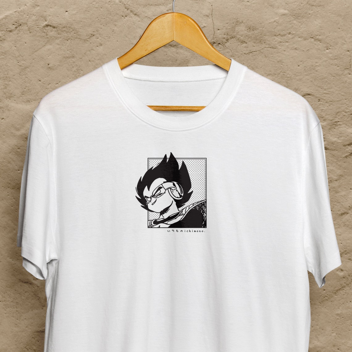 Vegeta Dragonball Z Saiyan Saga Japanese Anime T-shirt White | Etsy
