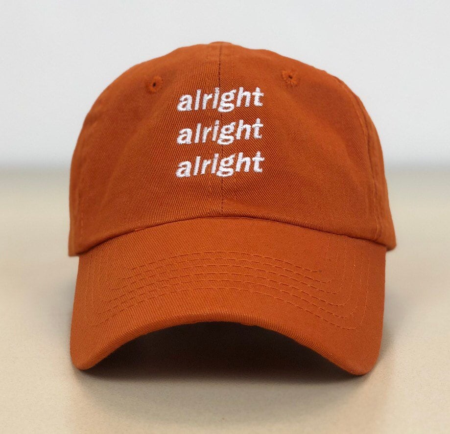 Alright Alright Alright Hat / Cap Texas Longhorns - Etsy
