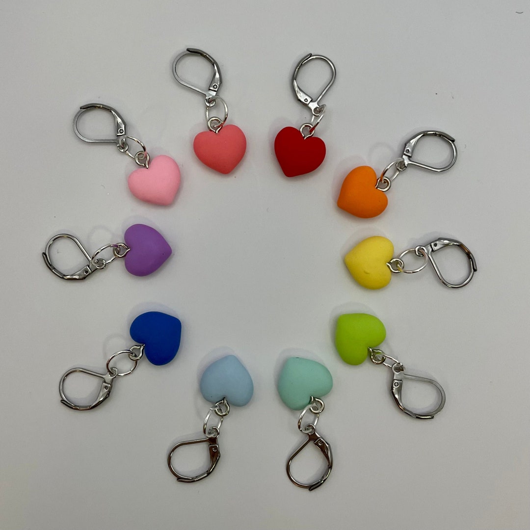 Heart Stitch Marker - Etsy