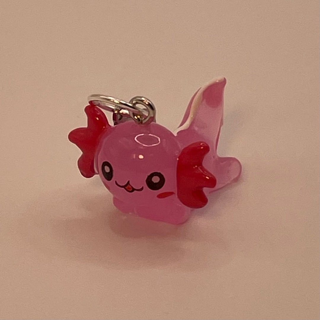Axolotl Stitch Markers - Etsy