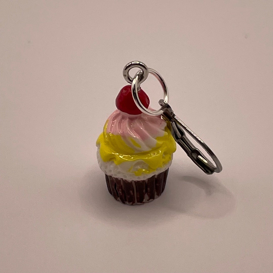Cupcake Stitch Marker - Etsy