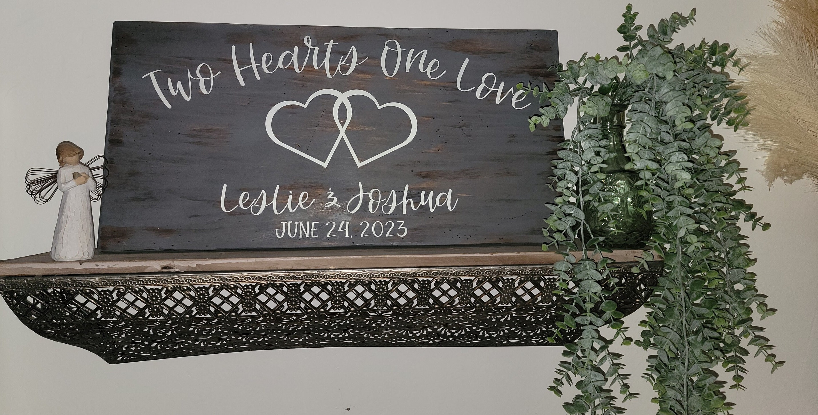 Two Hearts One Love Wedding Theme