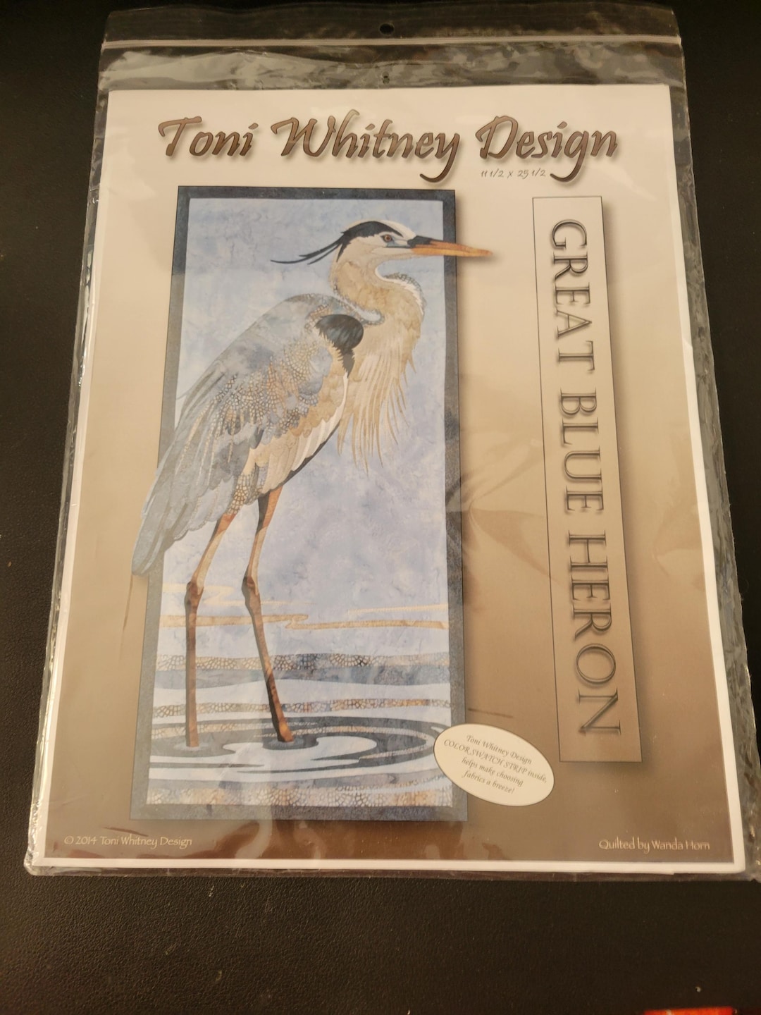 Great Blue Heron Pattern by Toni Whitney Design - Etsy