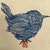Blue Wren Wren, Original Linocut, Hand-pulled Print, Jenny Wren, Bird ...