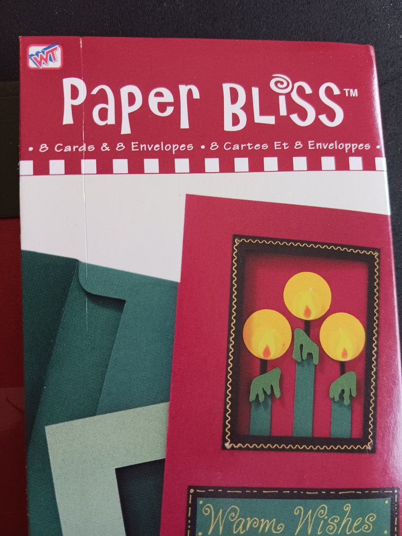 Paper Bliss 8 Cards With Windows and 8 Coordinating Envelopes by ...