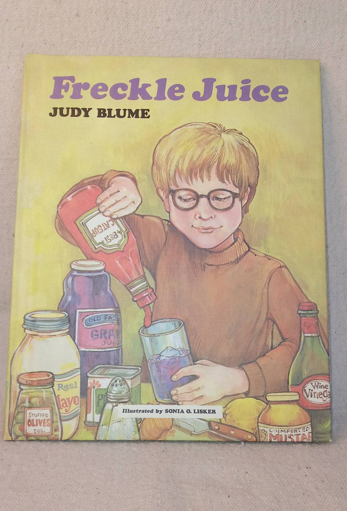 Freckle Juice Written by Judy Blume and Illustrated by Sonia - Etsy