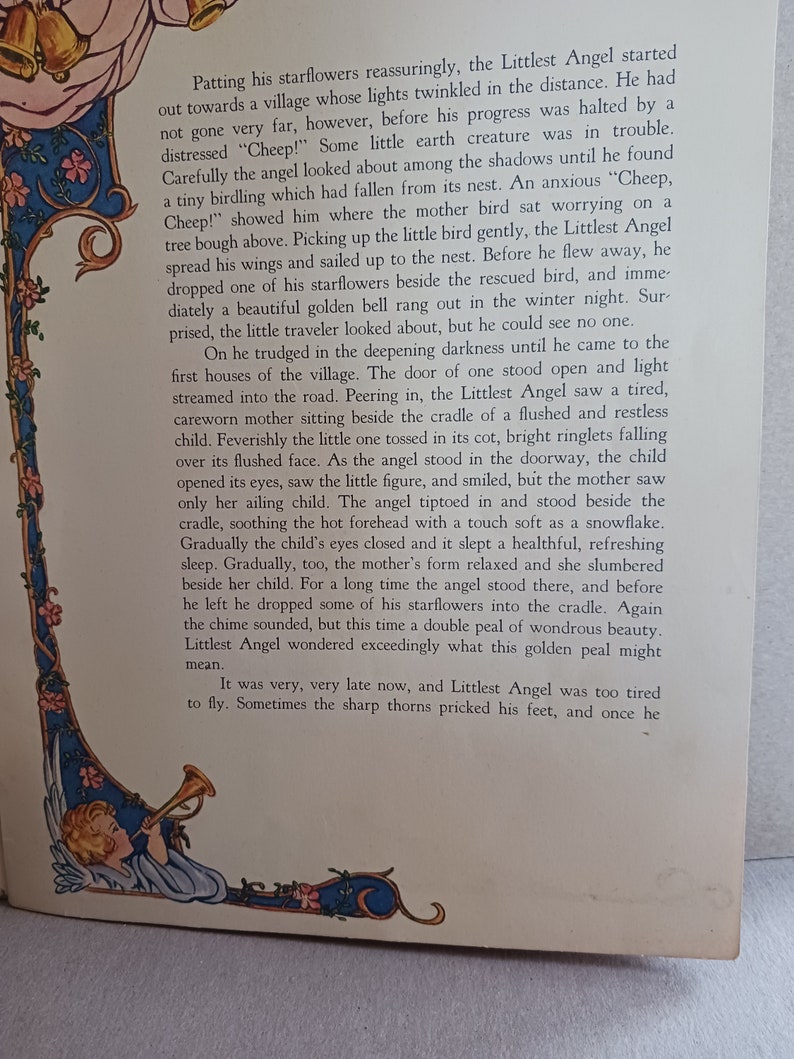Vintage Catholic Storybook - the Littlest Angel and Other Legends ...