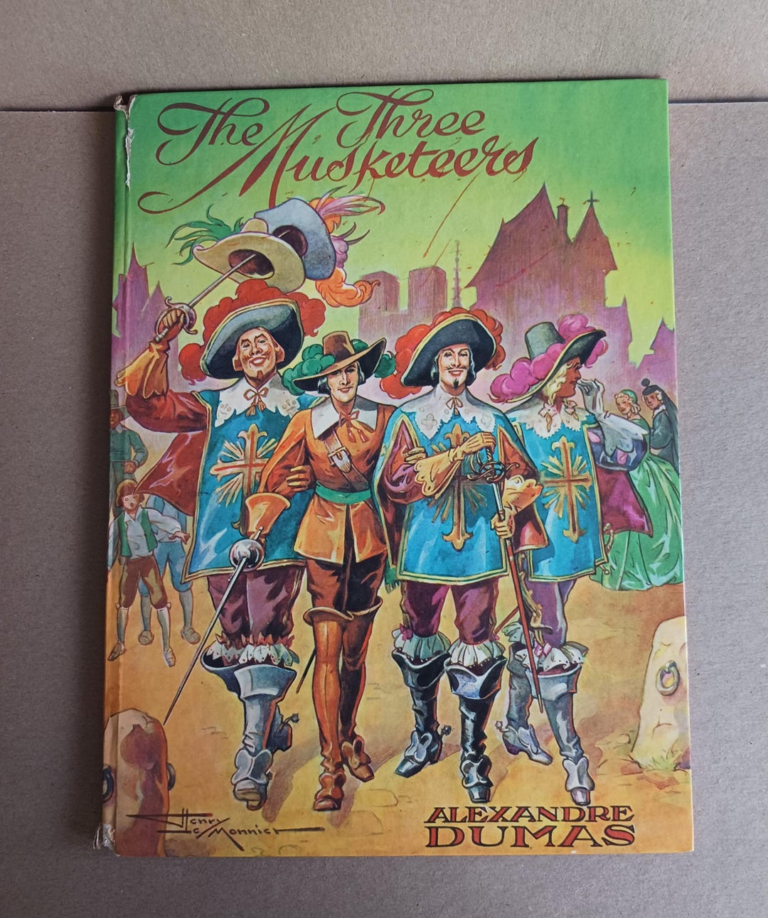 The Three Musketeers by Alexander Dumas Hard Back Book Published by ...