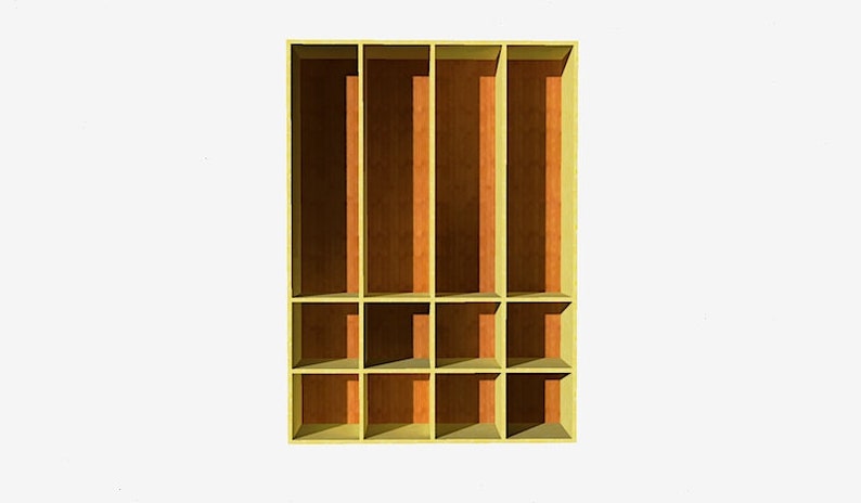 Simple Locker Storage Project Plans, Step-by-step Downloadable ...
