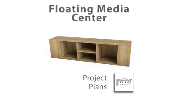 Floating Media Center Step-by-step Downloadable Instructions - Etsy