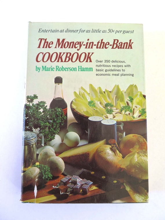 The Money-in-the-bank Cookbook Marie Roberson Hamm 1968 - Etsy