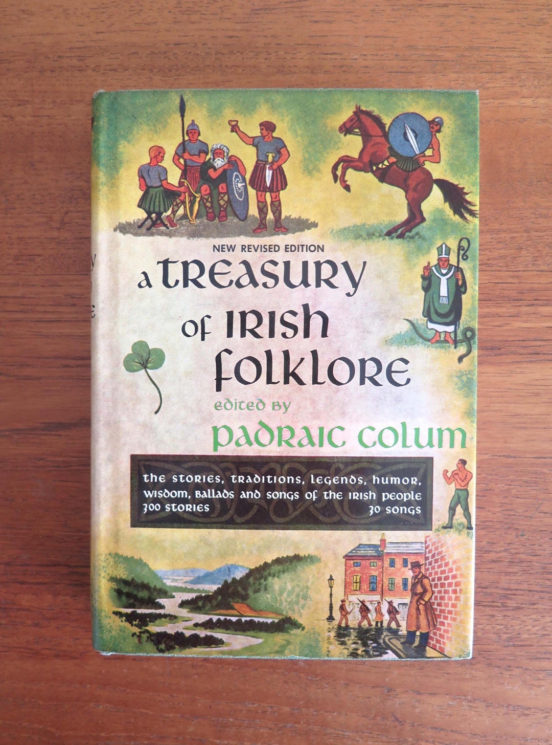 A Treasury of Irish Folklore, Padraic Colum, 1967, 2nd Ed, Vintage ...