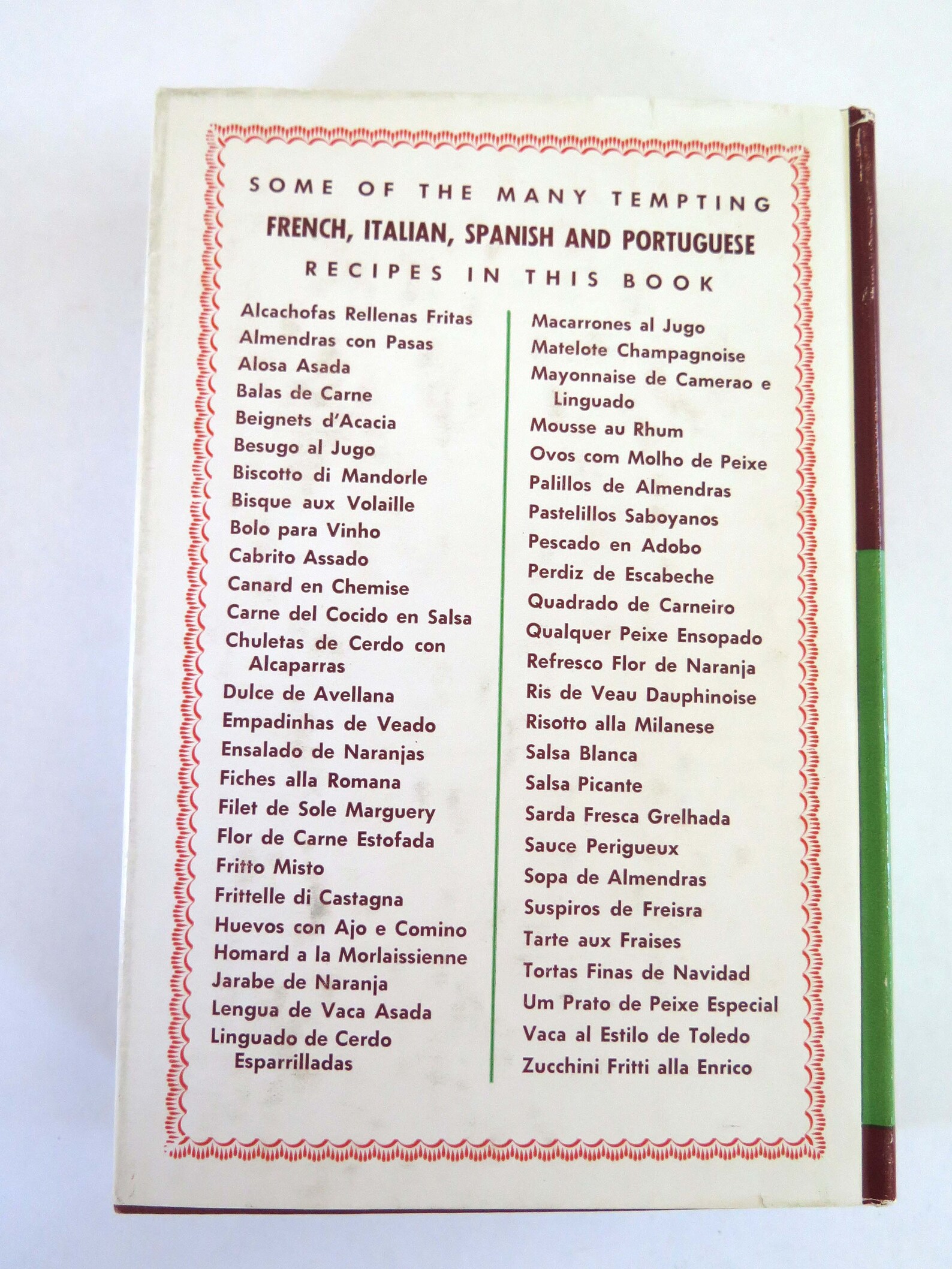 The European Cook Book 1951 the Browns Cora Rose and Bob - Etsy