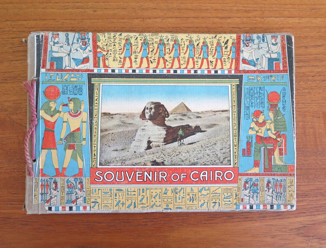 Souvenir of Cairo Booklet, 1930s, the Cairo Postcard Trust, Vintage ...