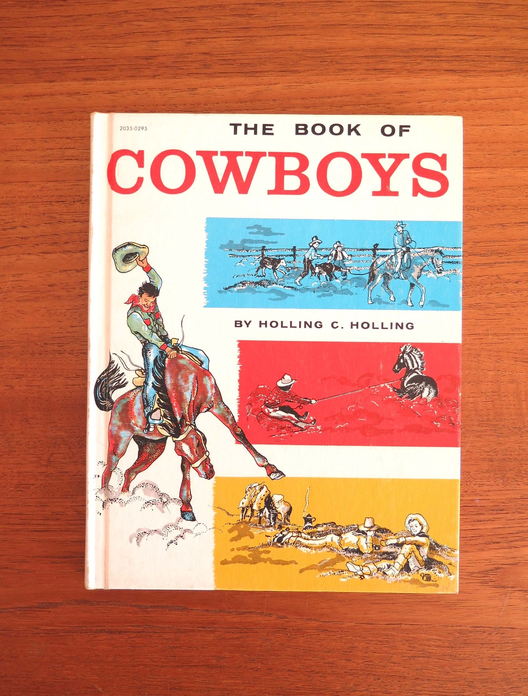 The Book of Cowboys, Holling C. Holling, Lucille Holling, 1962, Vintage ...