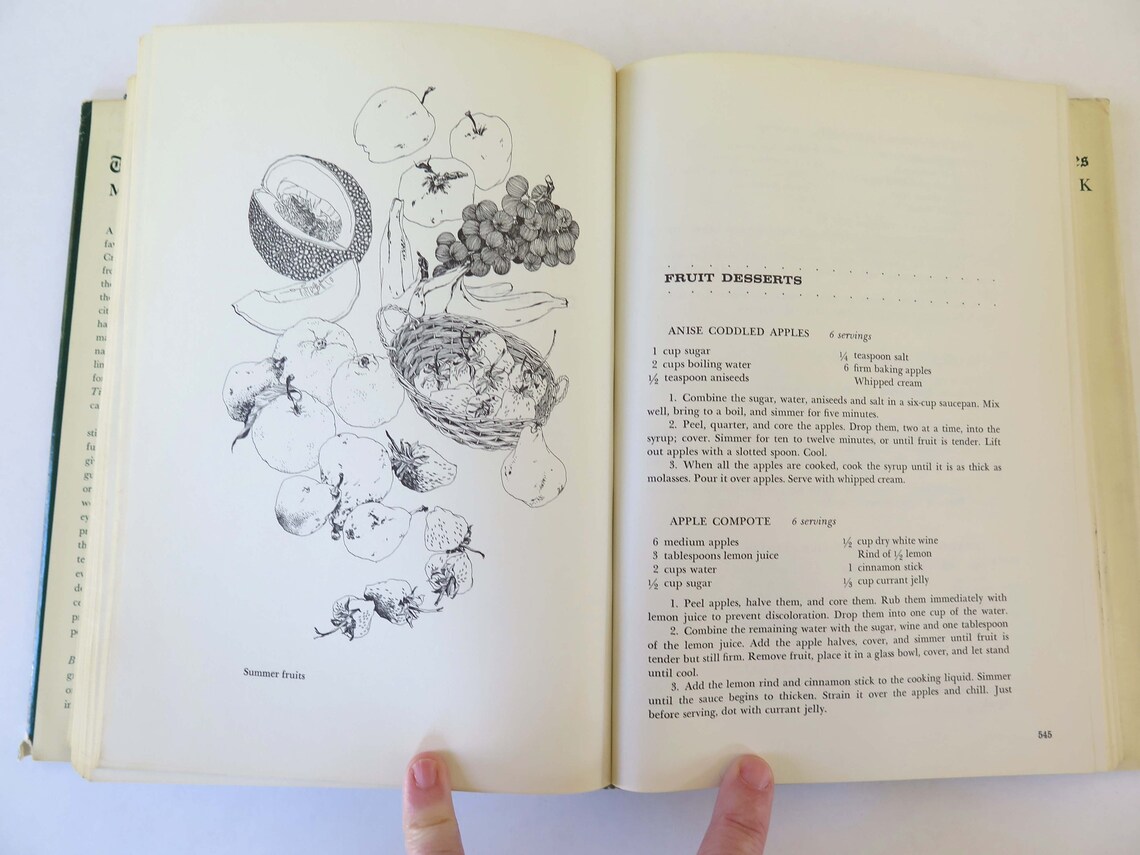 The New York Times Menu Cook Book 1966 First Edition Craig | Etsy