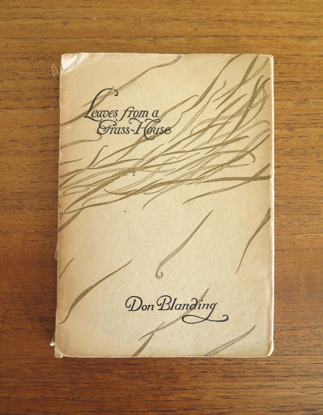 Leaves From a Grass-house, Don Blanding, 1923, 5th Edition, Vintage ...