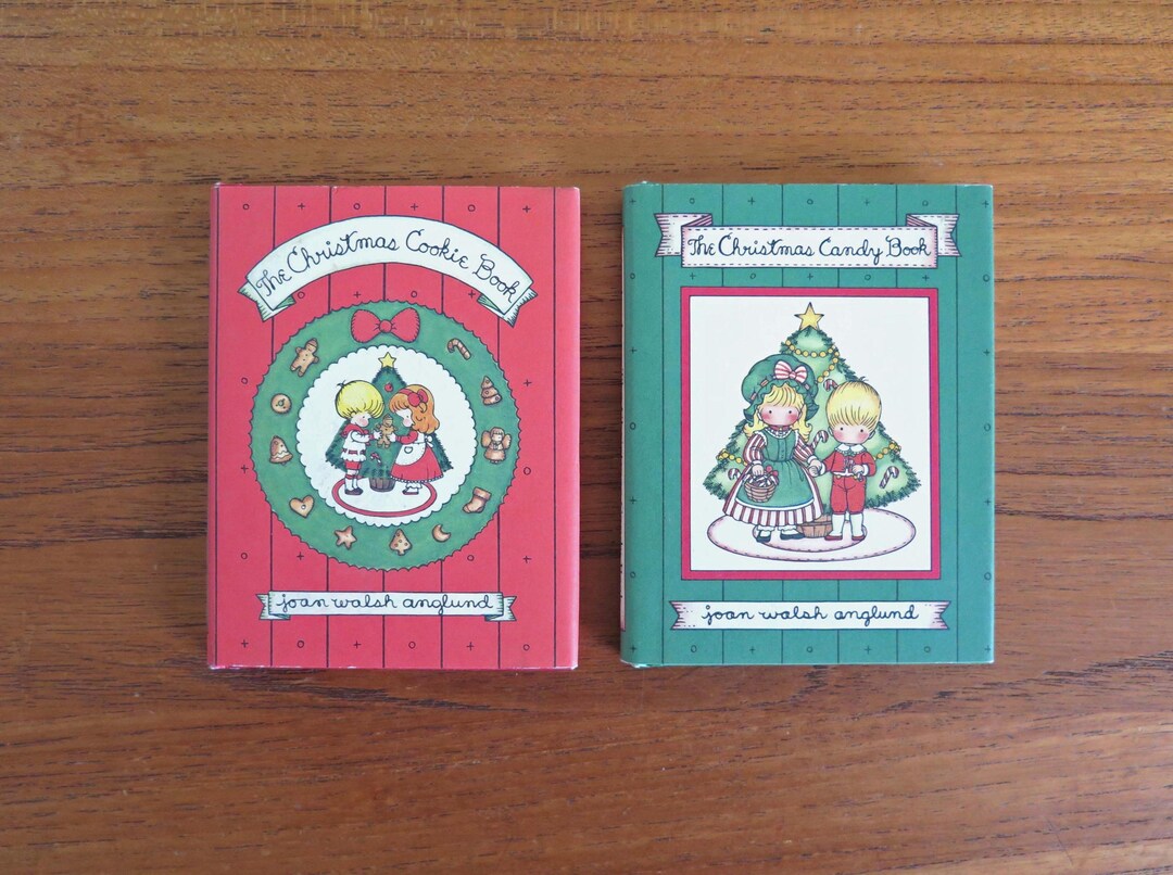 Set of 2, the Christmas Cookie Book and the Christmas Candy Book, Joan ...