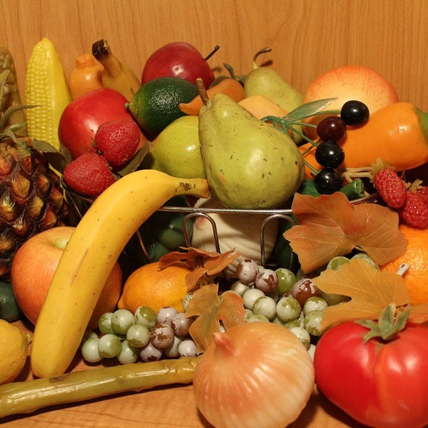 Realistic Fake Fruits - Etsy
