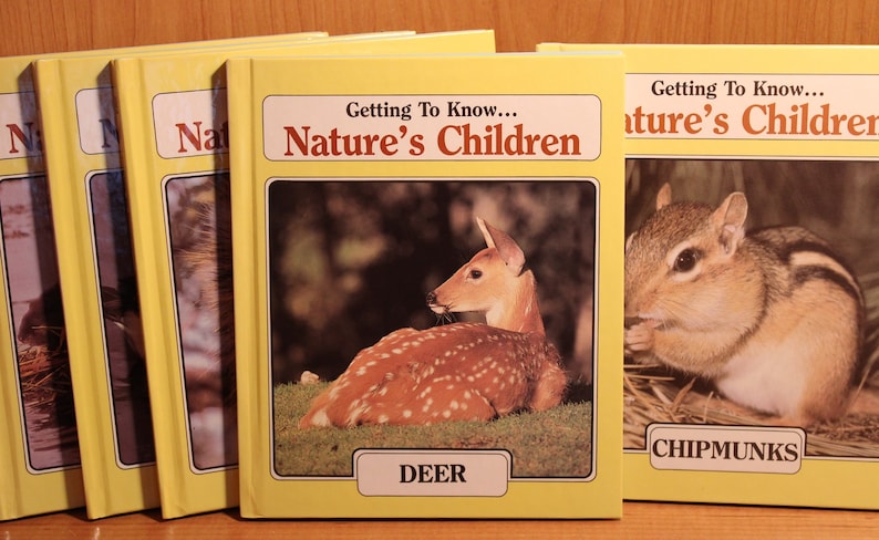 Getting to Know... Nature's Children Hardcover Animal - Etsy