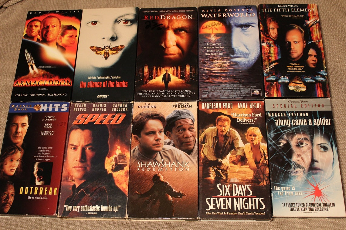 Movie~ Classic's ~ All the Favorites ~ Collectible Classics ~ VHS Movie ...