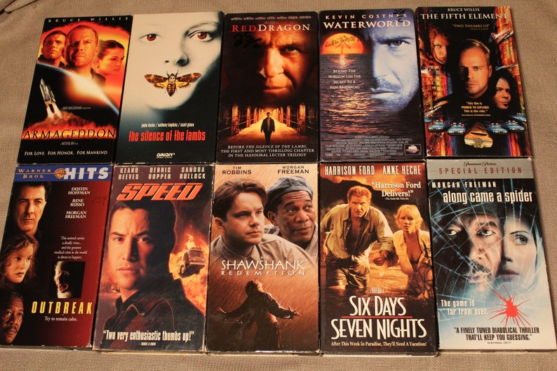 Movie~ Classic's ~ All the Favorites ~ Collectible Classics ~ VHS Movie ...