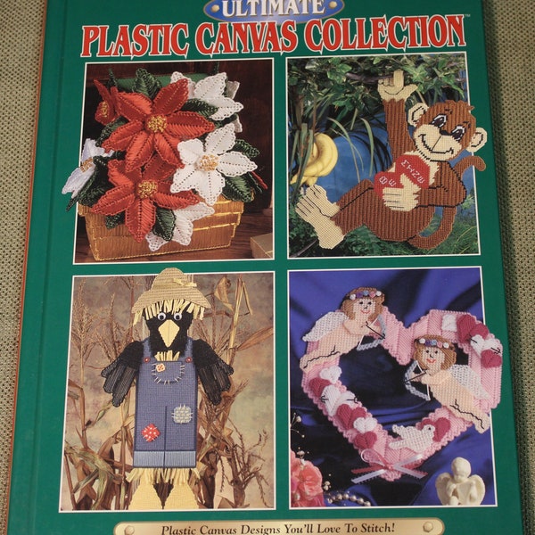 Plastic Canvas Pattern Book - Etsy