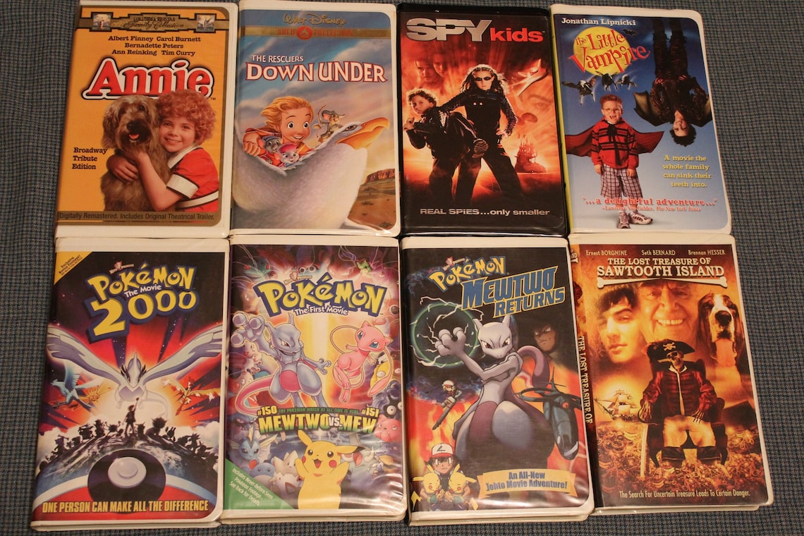 Animated VHS Movie Classics Family Entertainment Clam Shell - Etsy Israel