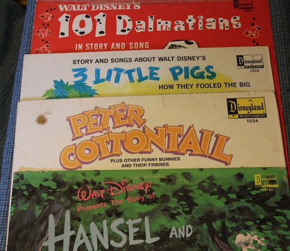 Original Disneyland Record Albums Vinyl Record 33 1/3 Rpm | Etsy