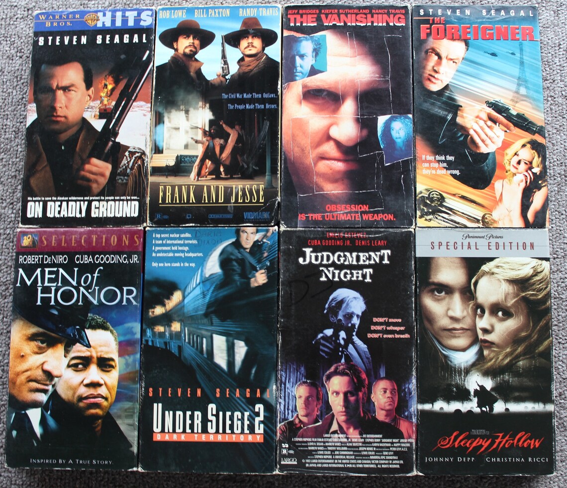 Movie Classics ~all the Favorites ~ Private Collection ~ VHS Movie ...