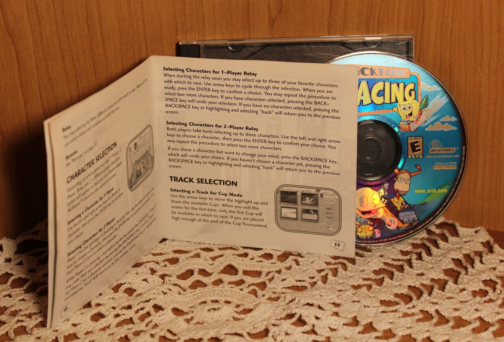 Nicktoons Racing PC Game Retro PC Gaming Rated E-everyone | Etsy