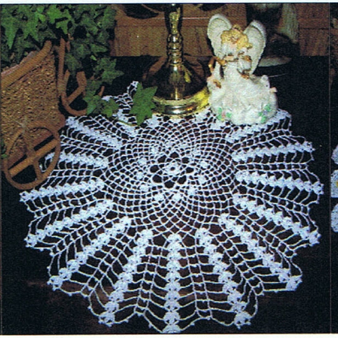 Modèle original de napperon au crochet ~ Nouvelle version de la ...