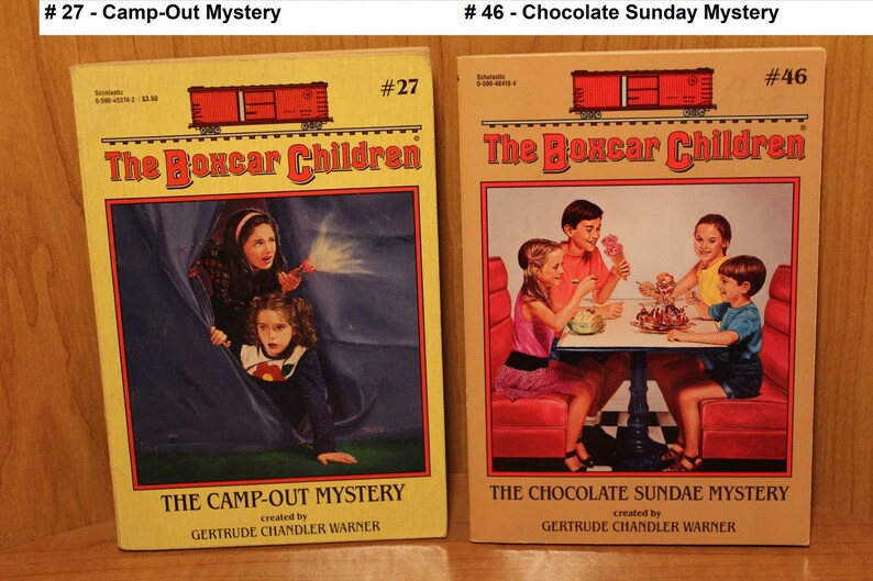 The Boxcar Children Series ~ Gertrude Chandler Warner ~ Paperback Books ...
