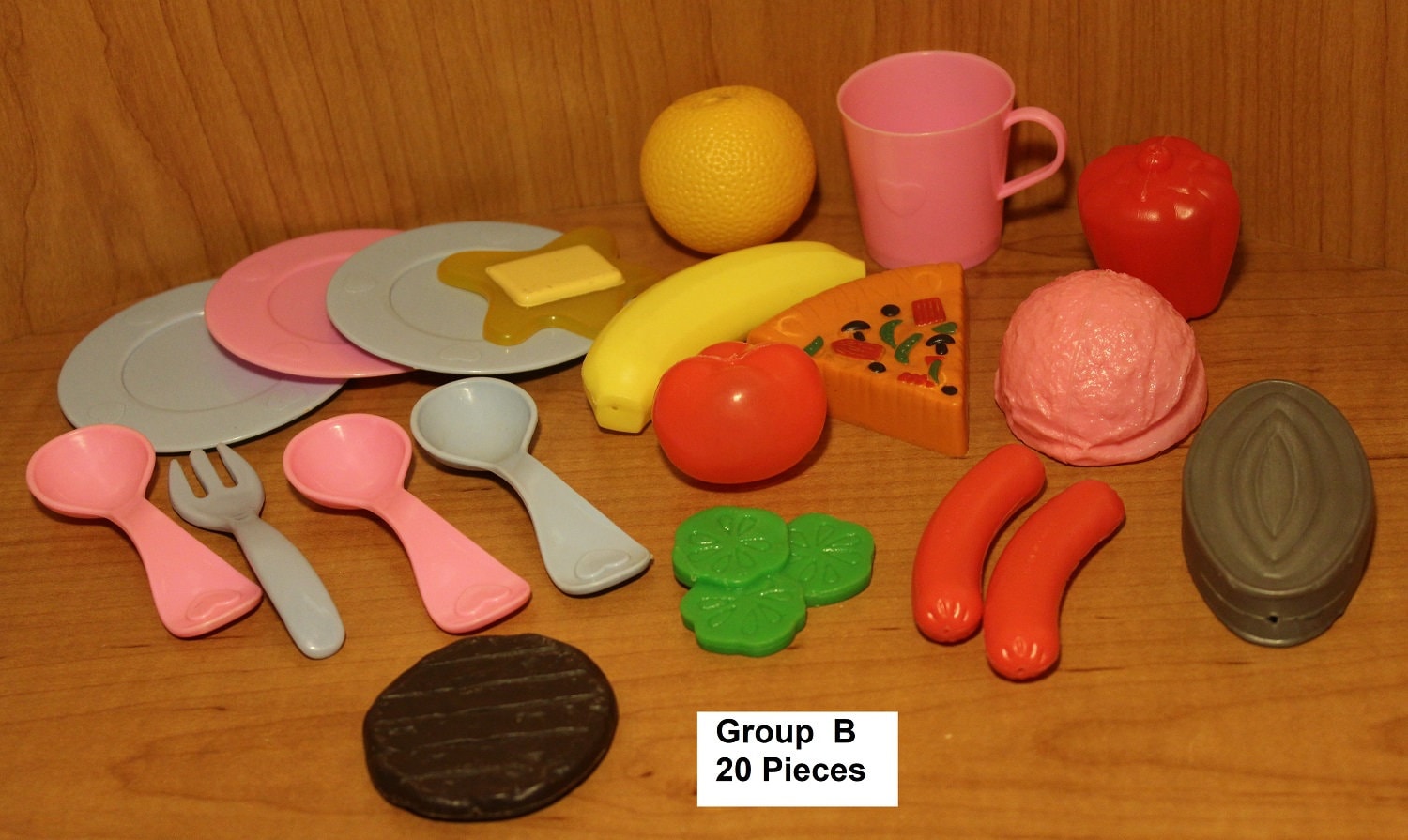 Children's Play Dish Sets Faux Food Pretend Play Sets - Etsy