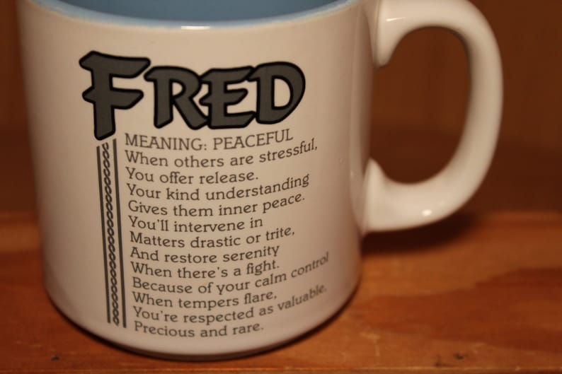 Poetry Name Mugs Design Papel ~ Handled Ceramic Coffee Cups ~ Name ...