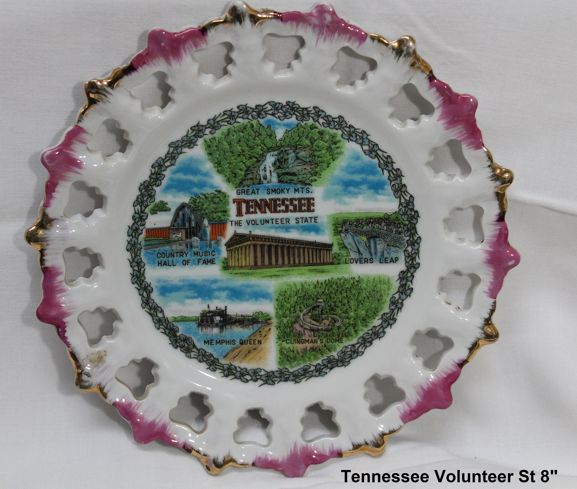 Souvenir Collector Plates Vintage Travel Memorabilia - Etsy