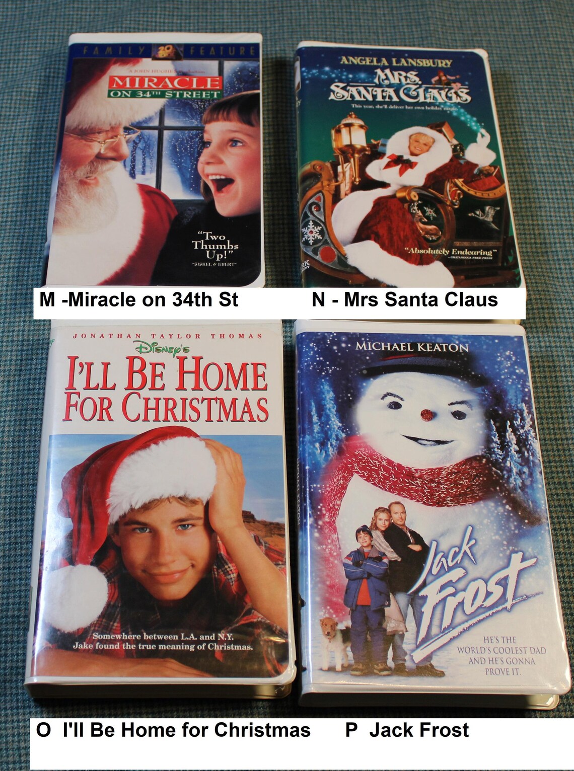 Christmas VHS Movies Classic's ~ Clam Shell & Box Version ~ Family ...