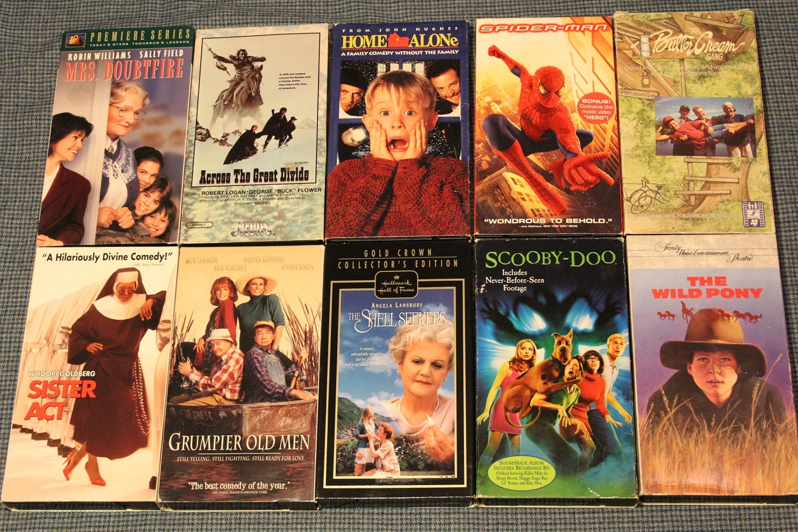 Family Entertainment VHS Movies Private Collection - Etsy