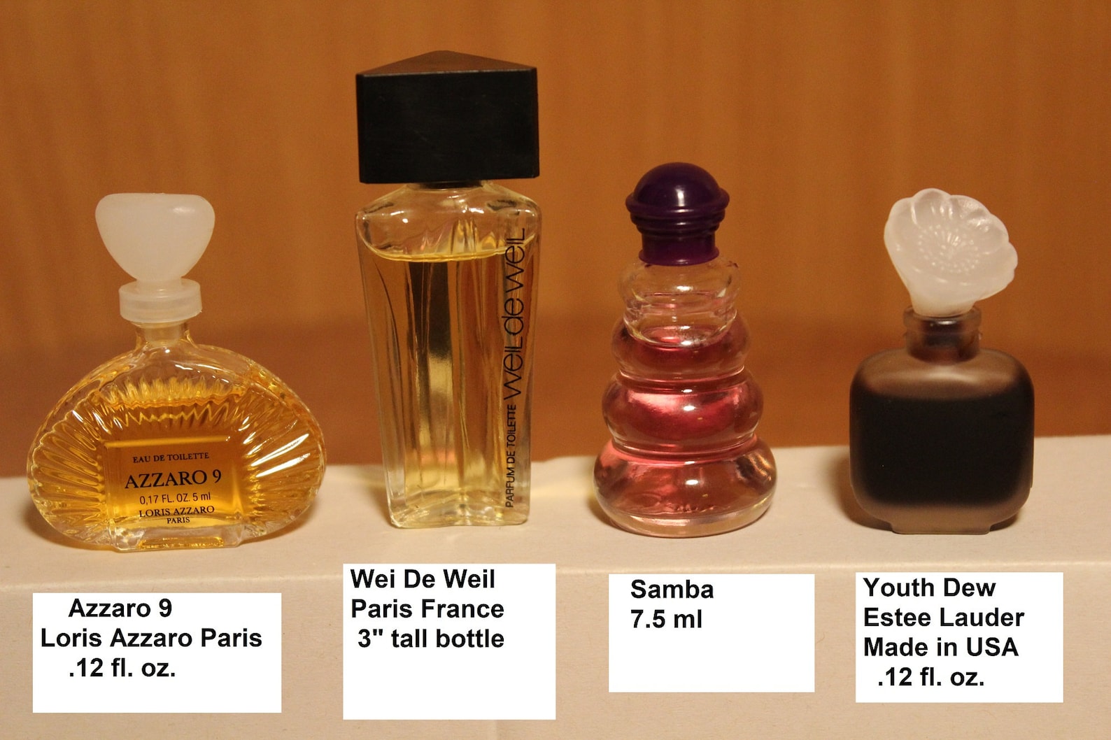 Vintage Perfume Miniatures Parfum Classic Brands Classic Fragrances ...