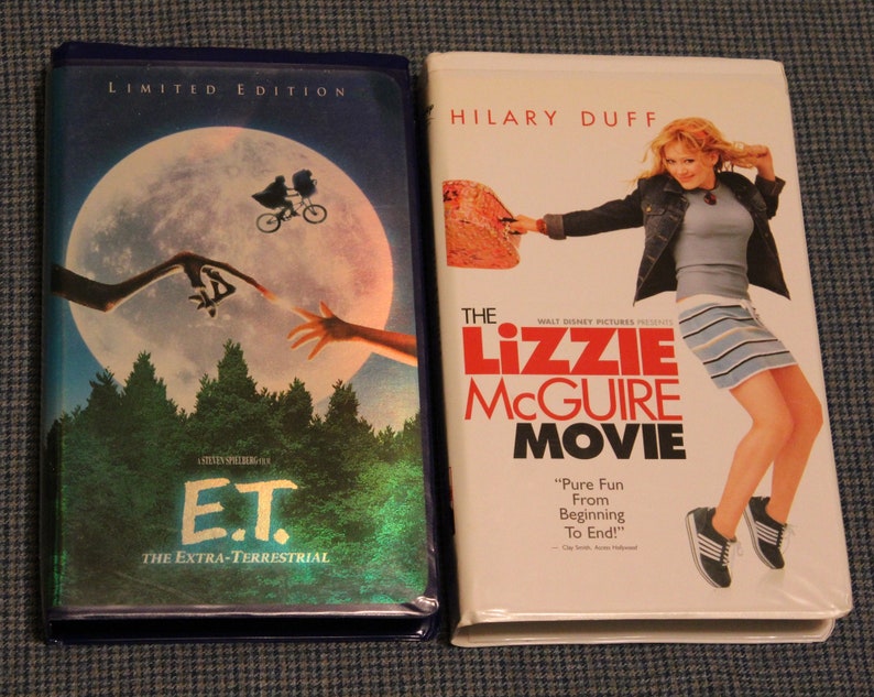 Animated VHS Movie Classics Family Entertainment Clam Shell | Etsy