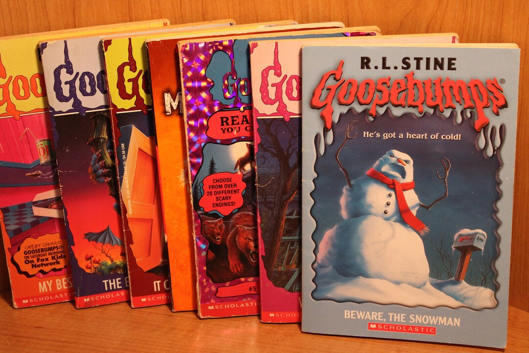 Goosebumps R.L. Stine ~ Softcover Book Series ~ Scholastic ~ Reader ...