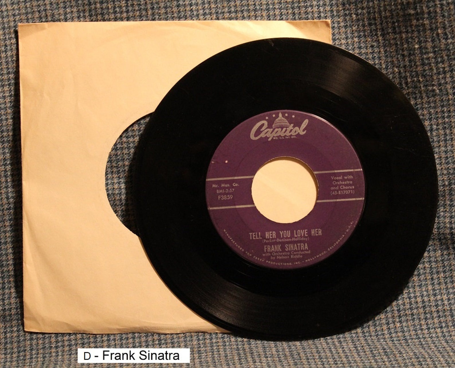 Collectible 45rpm Vinyl Records 7 Inch Various Titles & - Etsy