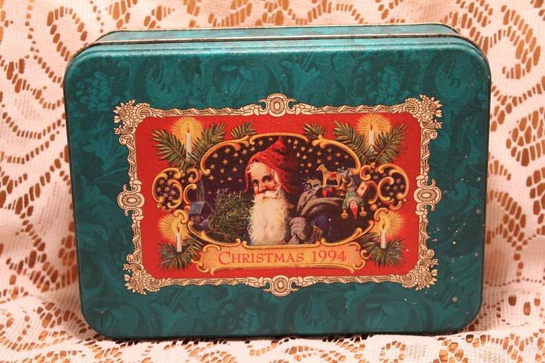 Hallmark Christmas Tin & Cards Hallmark Design Collection | Etsy