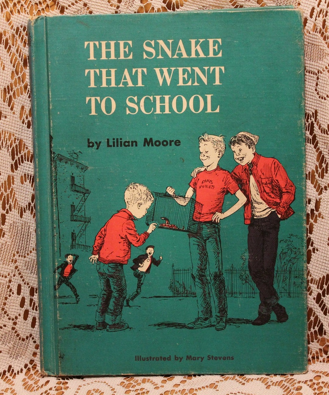1957 - the Snake That Went to School ~ Cloth Hardcover ~ Lilian Moore ...