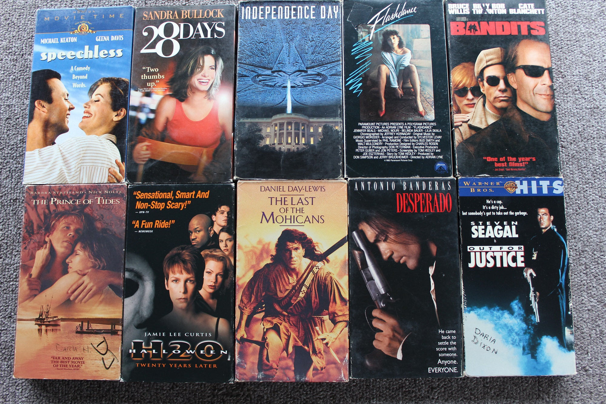 Movie Classics ~all the Favorites ~ Private Collection ~ VHS Movie ...