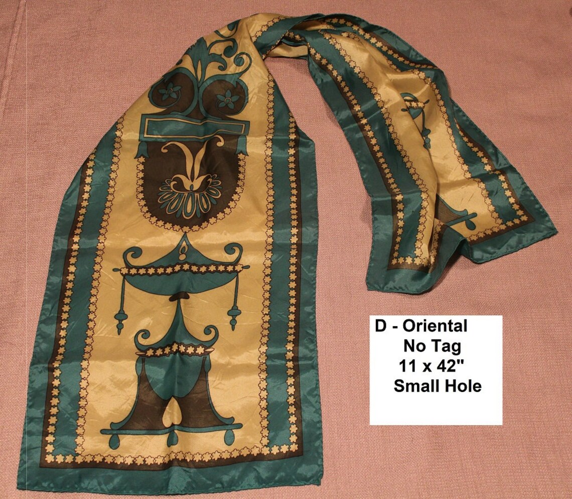 Beautiful Soft Silky Scarves Variety of Designs Colors & - Etsy