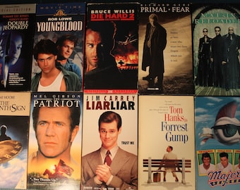 Movie Classics all the Favorites Private Collection VHS | Etsy