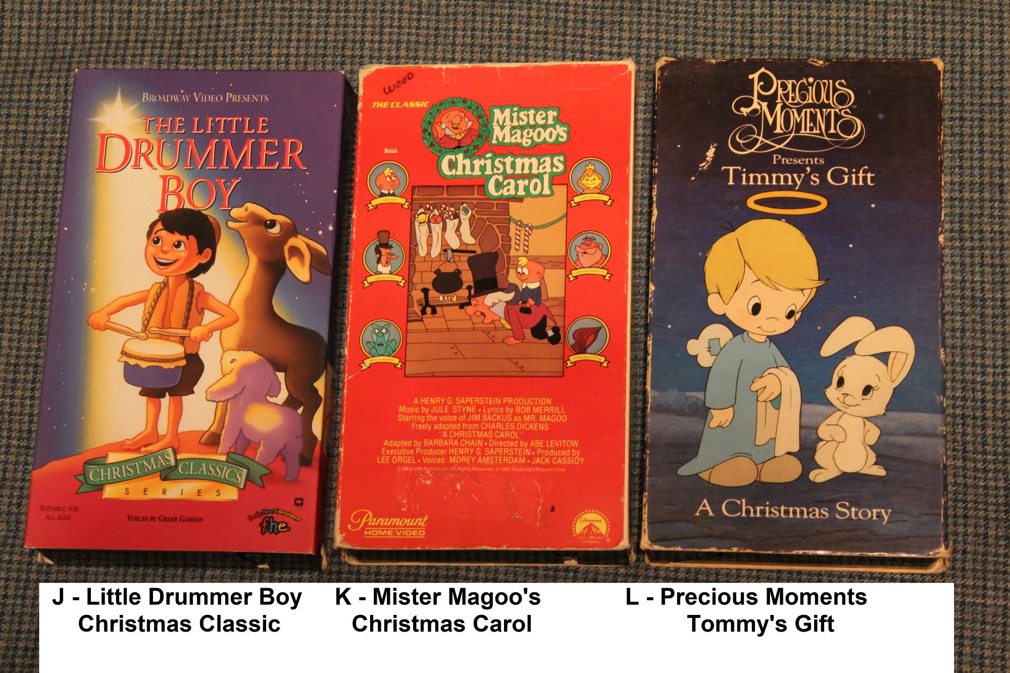 Christmas VHS Movies Classic's Clam Shell & Box Cases - Etsy